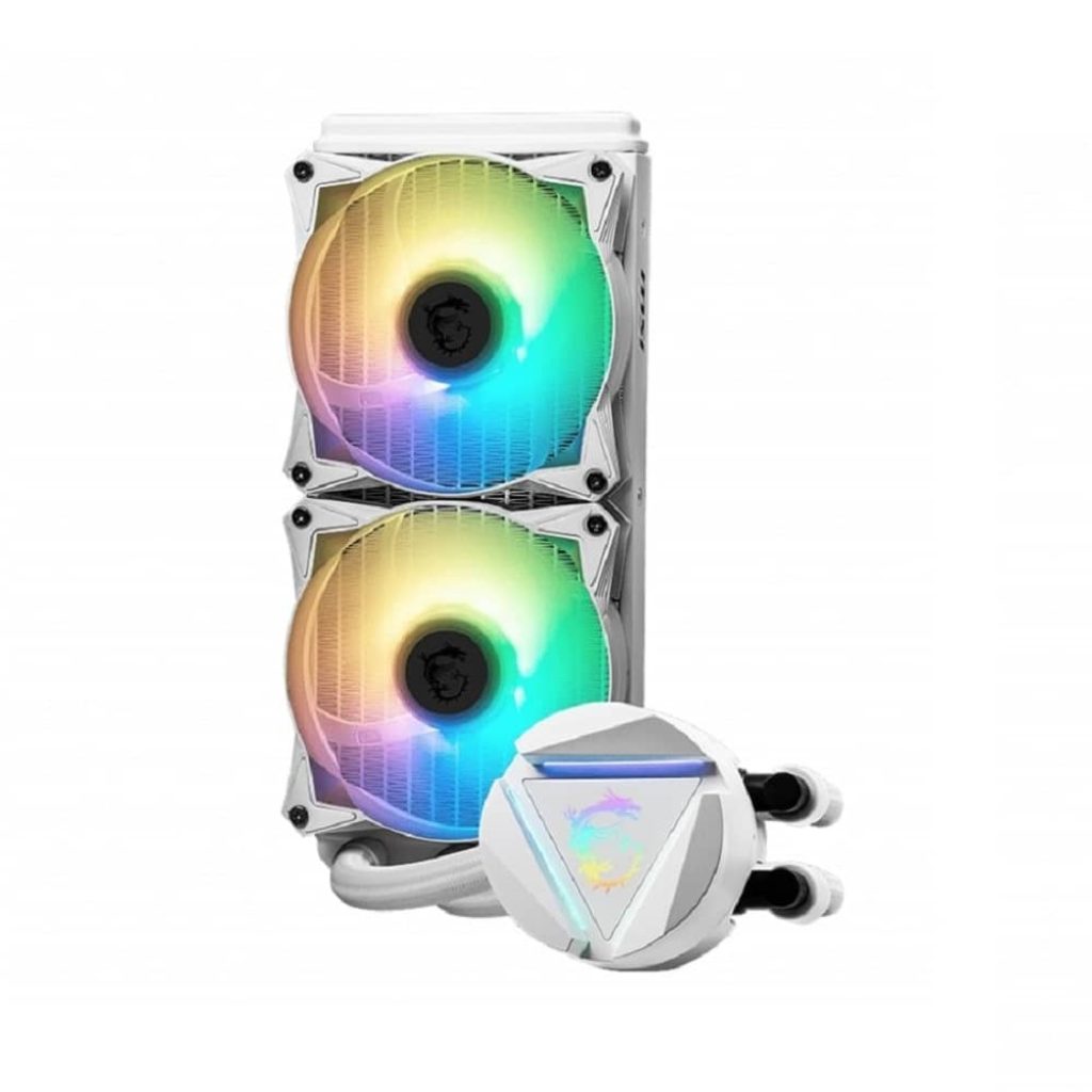 Buy MSI MAG CORELIQUID 240R V2 White ARGB Liquid CPU Cooler | Krgkart.com