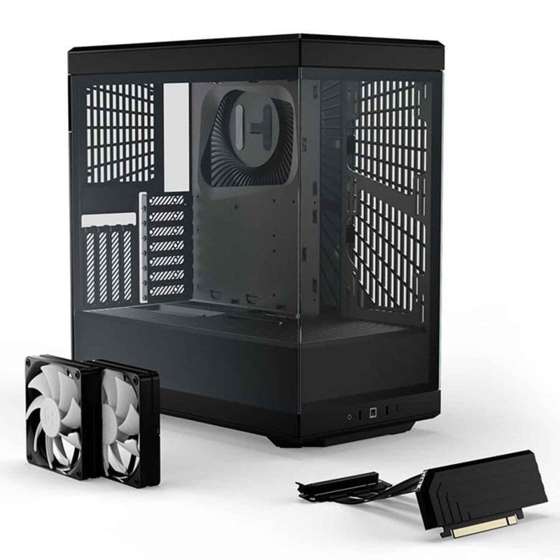 Buy HYTE Y40 Mid Tower PC Cabinet - Black | Krgkart.com