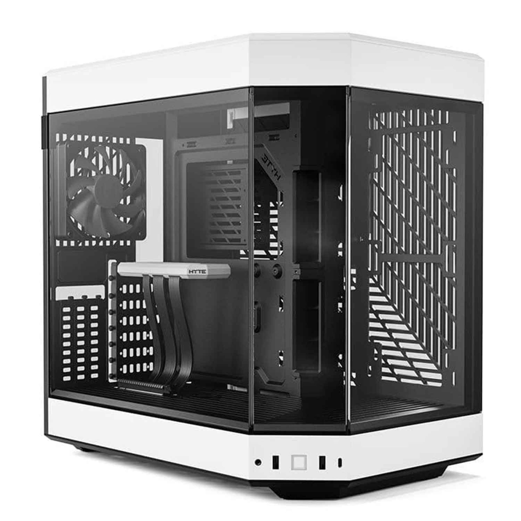 Buy HYTE Y60 Mid Tower PC Cabinet - Black And White | Krgkart.com