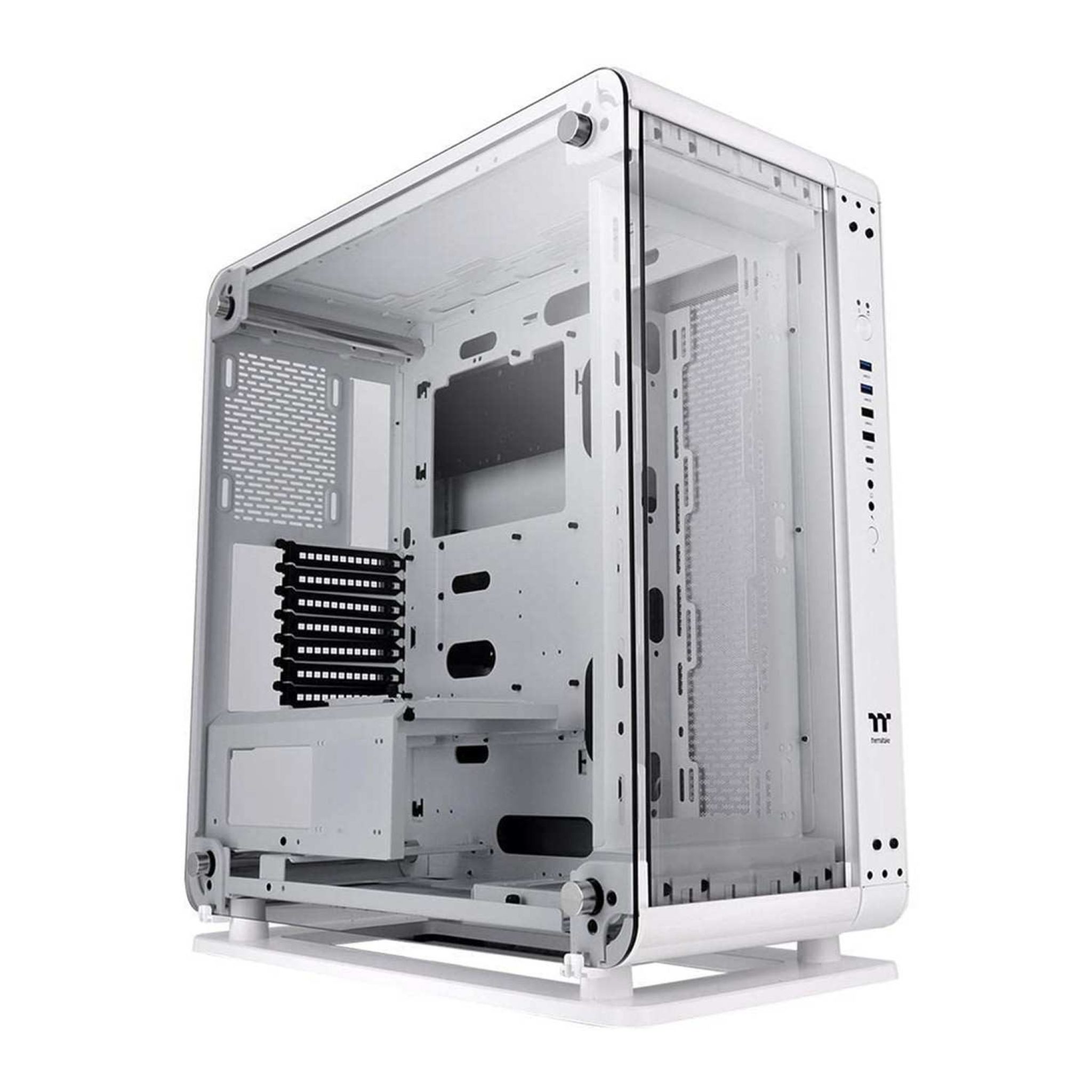 Buy Thermaltake Core P6 TG Snow Mid Tower PC Cabinet - White | Krgkart.com
