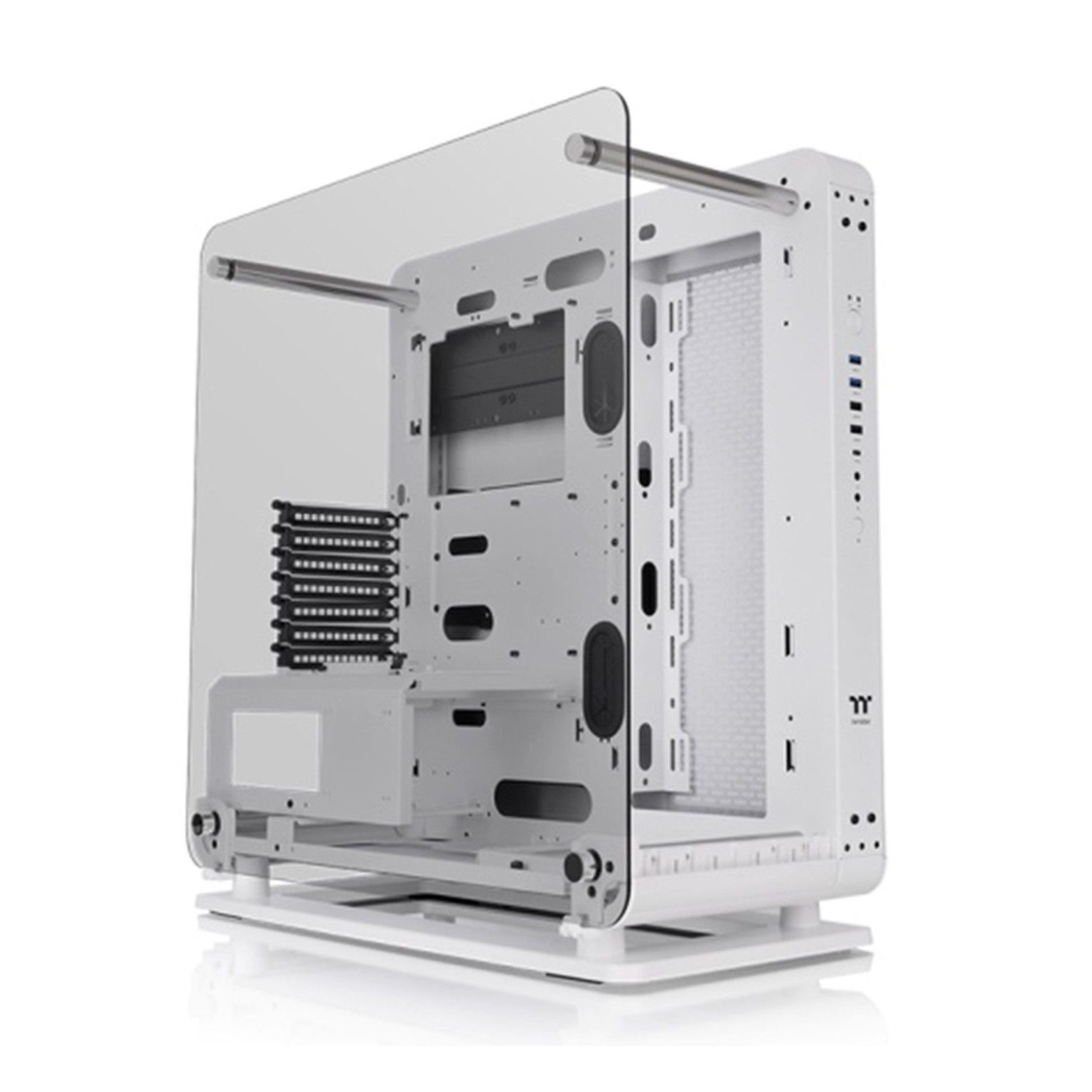 Buy Thermaltake Core P6 TG Snow Mid Tower PC Cabinet - White | Krgkart.com