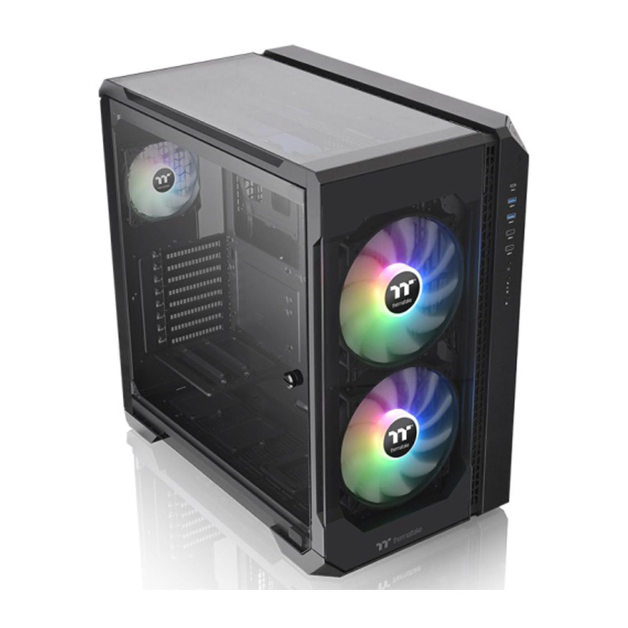 Buy Thermaltake View 51 TG ARGB Full Tower PC Cabinet - Black | Krgkart.com